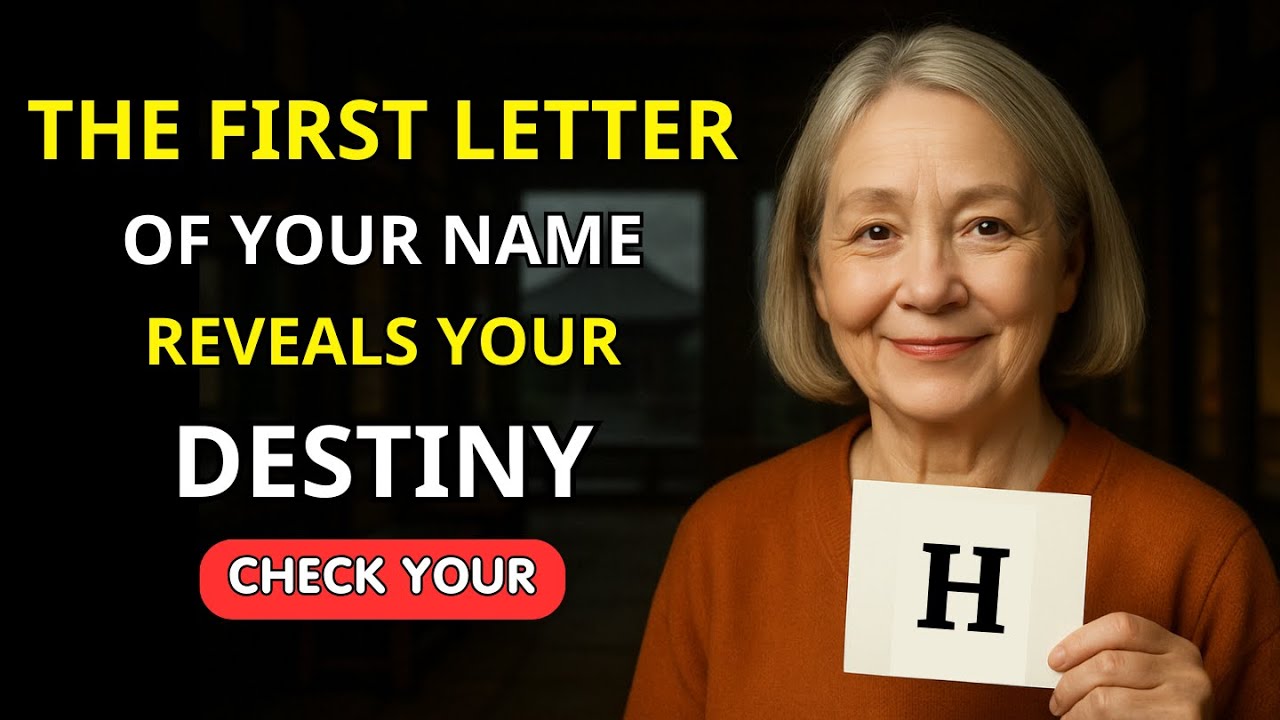 What the First Letter of Your Name Says About Your Soul | Buddhist ...