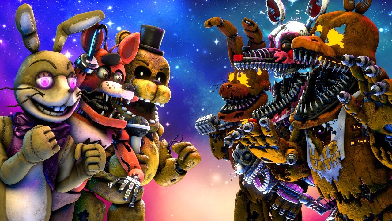 FNaF HW Animatronics vs Jack-O- FNAF’s - YouTube