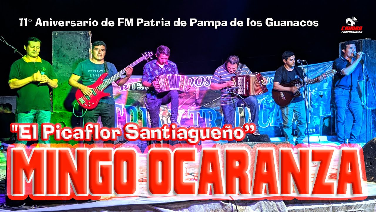 Mingo Ocaranza en los Festejos de Radio Patria de Pampa de los Guanacos ...