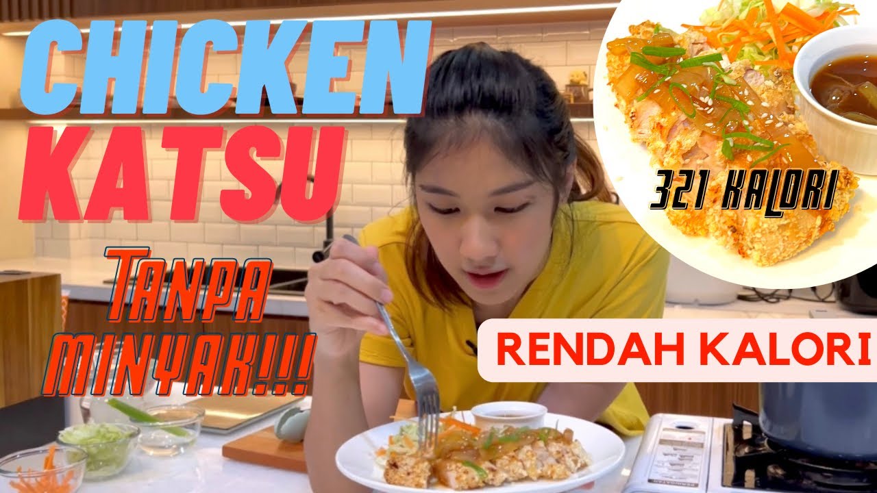 Resep CHICKEN KATSU TANPA MINYAK RENDAH KALORI - YouTube