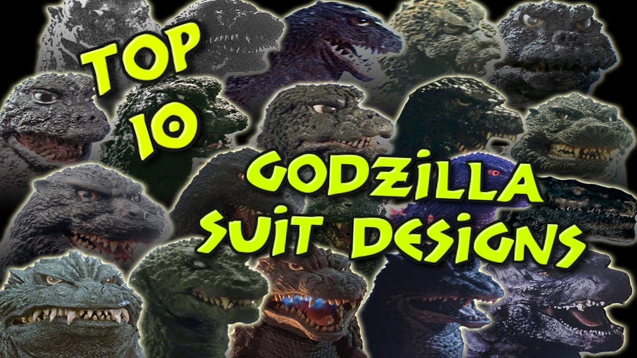 Top 10 Godzilla Suit Designs - Countdown Episode 02 - YouTube