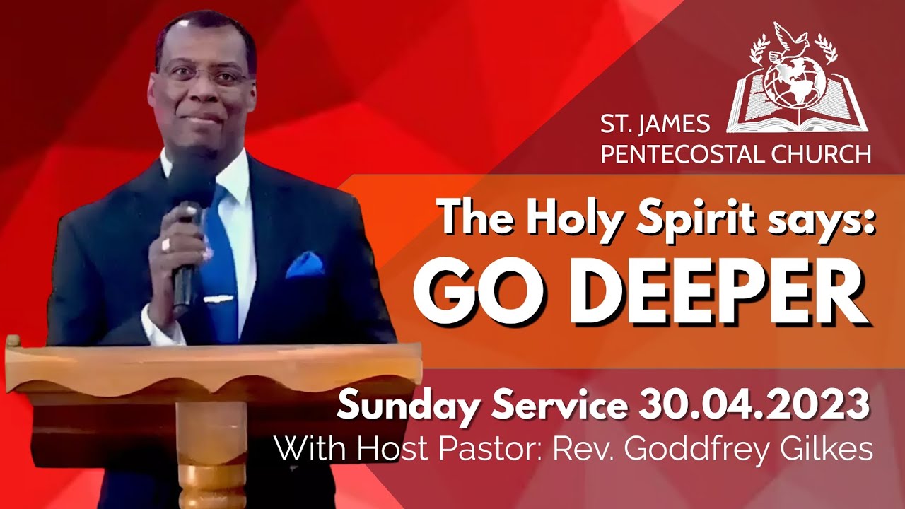 St. James Pentecostal Church 🌎 Sunday Service 30.04.2023 🔴 "The Holy ...