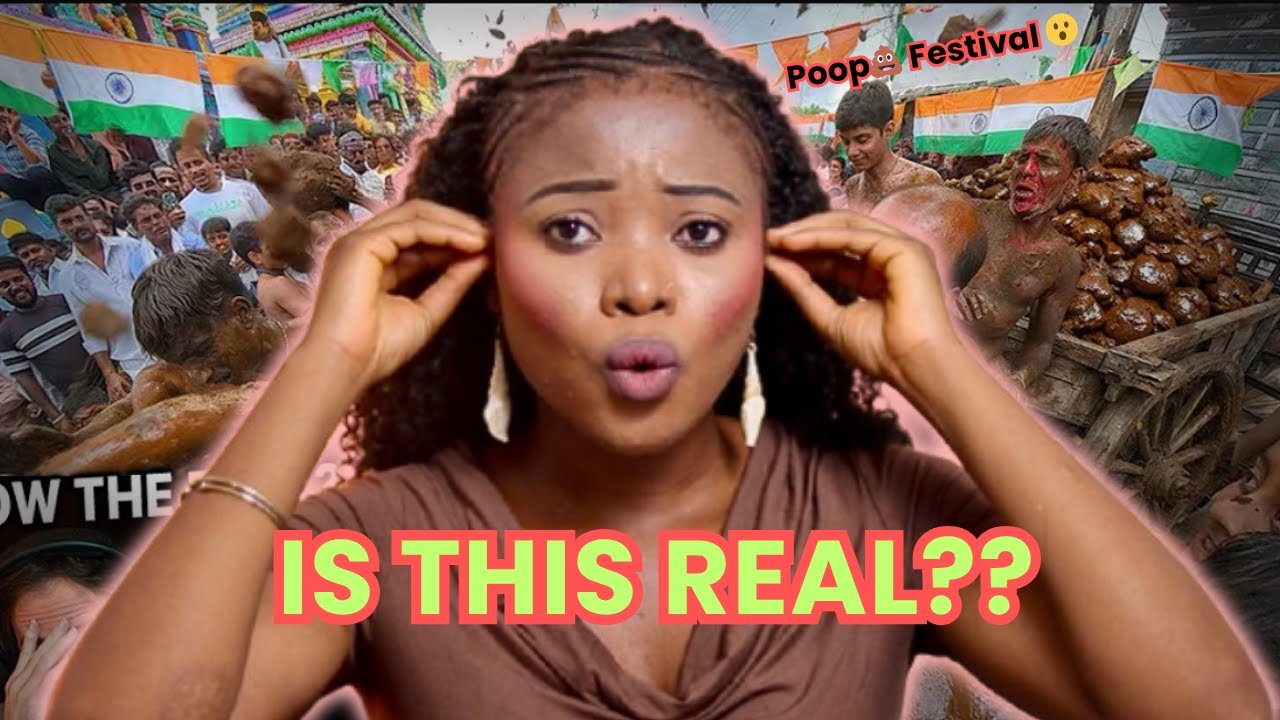 INDIA'S Bizarre POOP Throwing FESTIVAL - YouTube