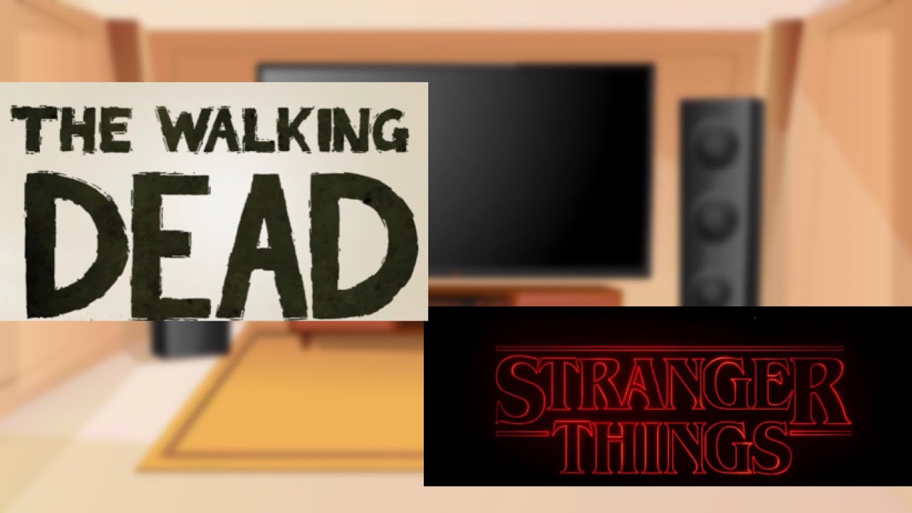 Stranger things and the walking dead reacts.. - YouTube