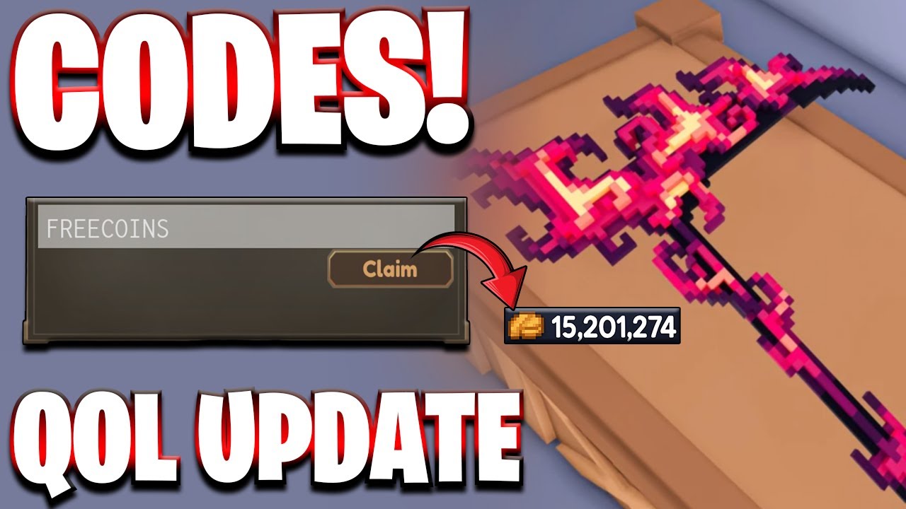 *QOL UPD* NEW ALL QOL UPDATE CODES FOR PIXEL BLADE! ROBLOX PIXEL BLADE ...