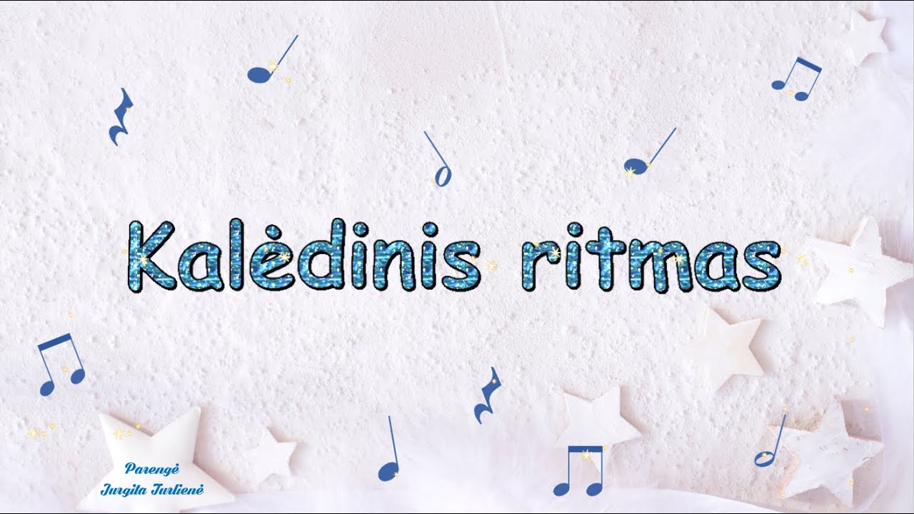 Kalėdinis ritmas su natomis - YouTube