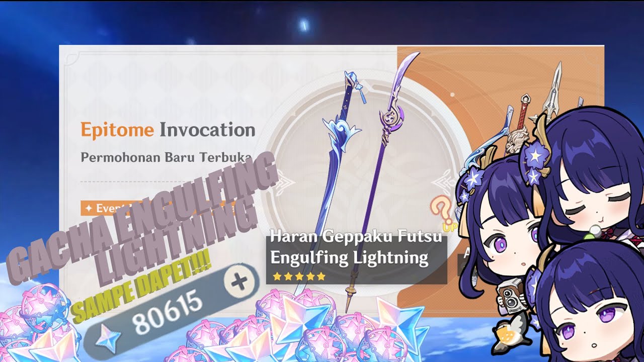 GACHA ENGULFING LIGHTNING SETELAH 5 BULAN NABUNG!!! - YouTube
