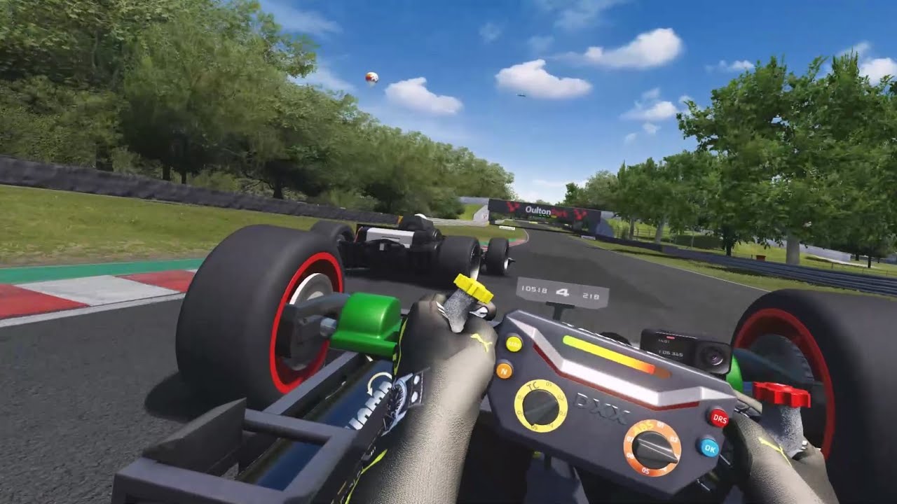 VR feels so good！MINI 4WD chassis oulton park | Assetto Corsa - YouTube