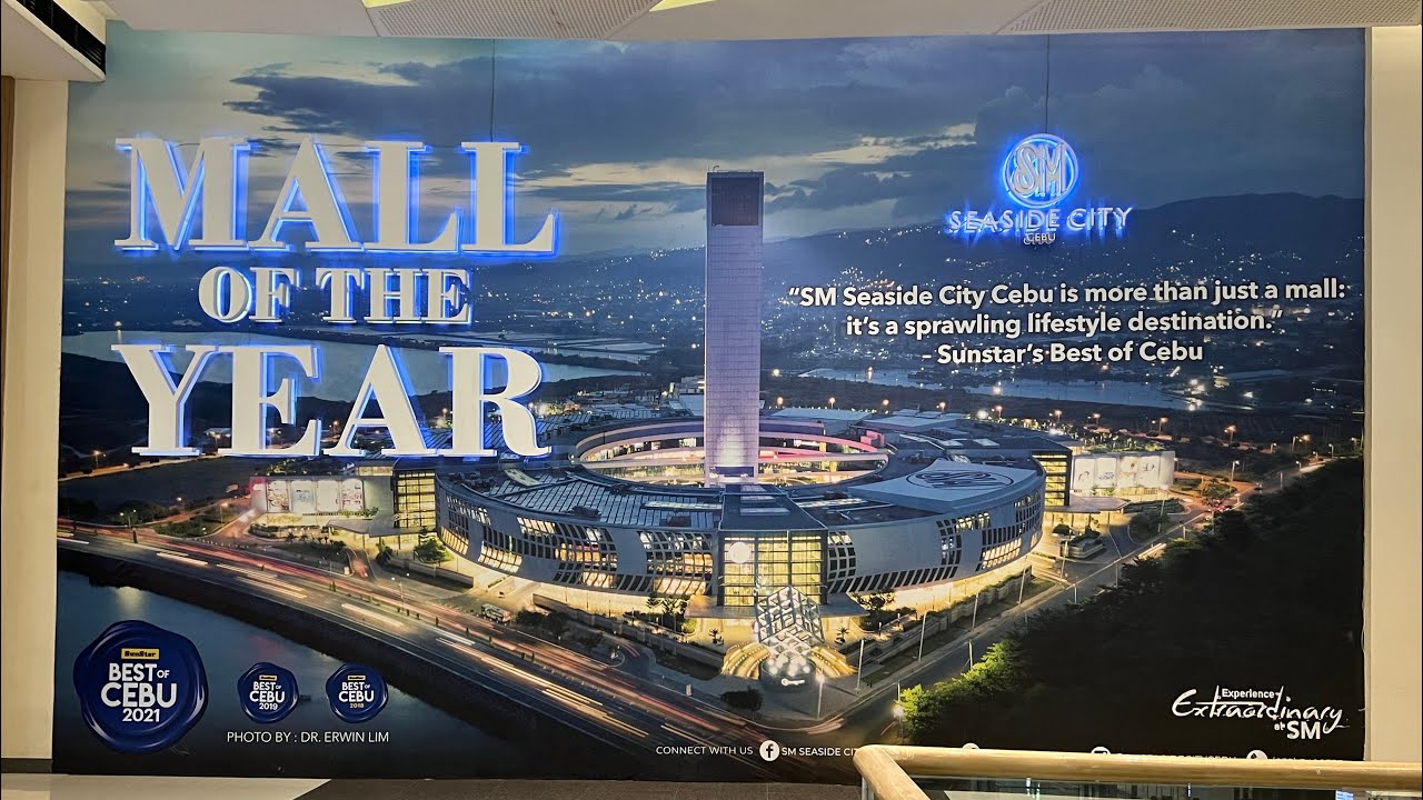 SM Seaside: Cebu City - One of the largest malls in the world. #smseasidecebu #cebu #cebucity ...