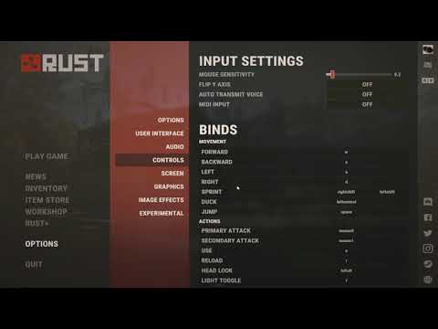 Rust Settings 2021 - YouTube