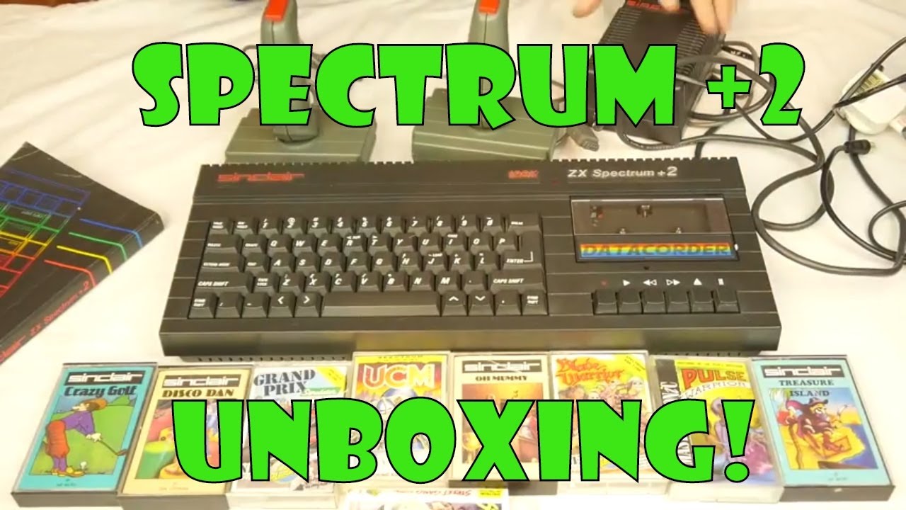 Sinclair Spectrum +2 Unboxing - YouTube