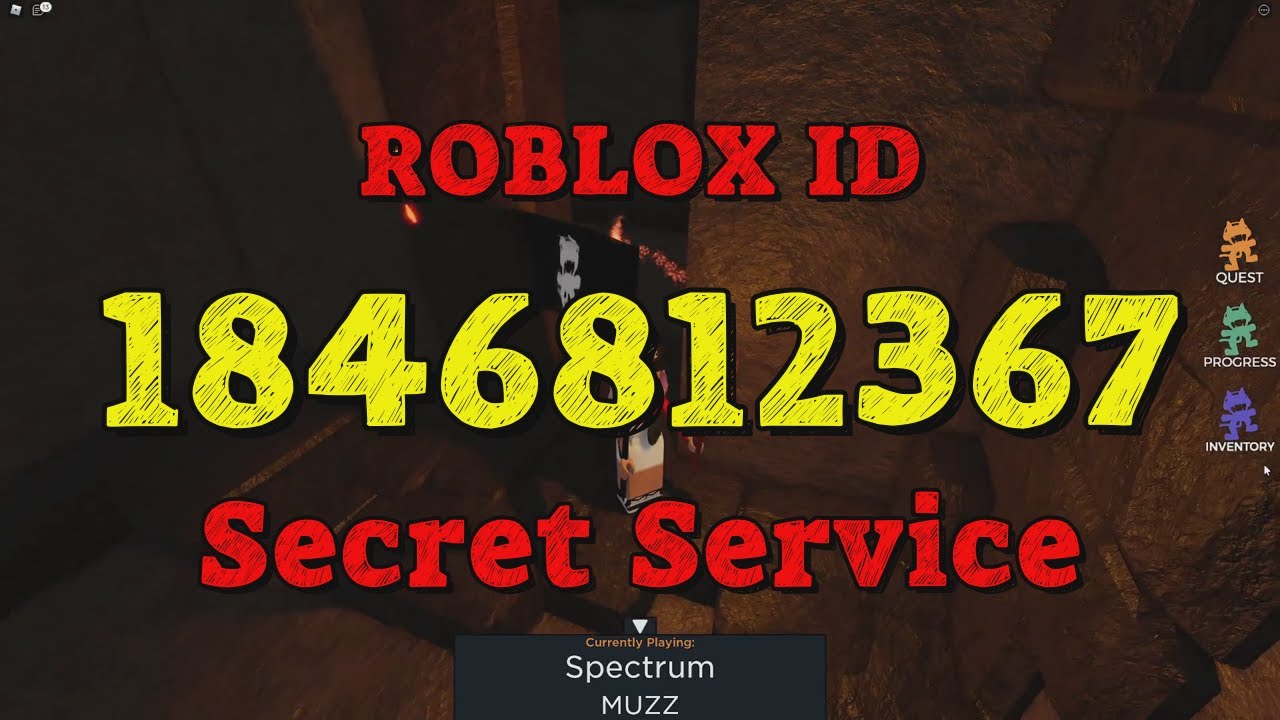 SECRET SERVICE Roblox Song Codes - YouTube