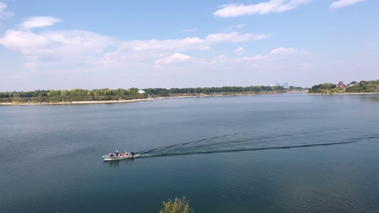 Going for a walk at Glenmore Reservoir, Calgary - YouTube