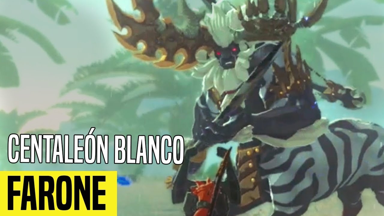 Centaleón Blanco - Farone - Zelda Tears of the Kingdom - YouTube