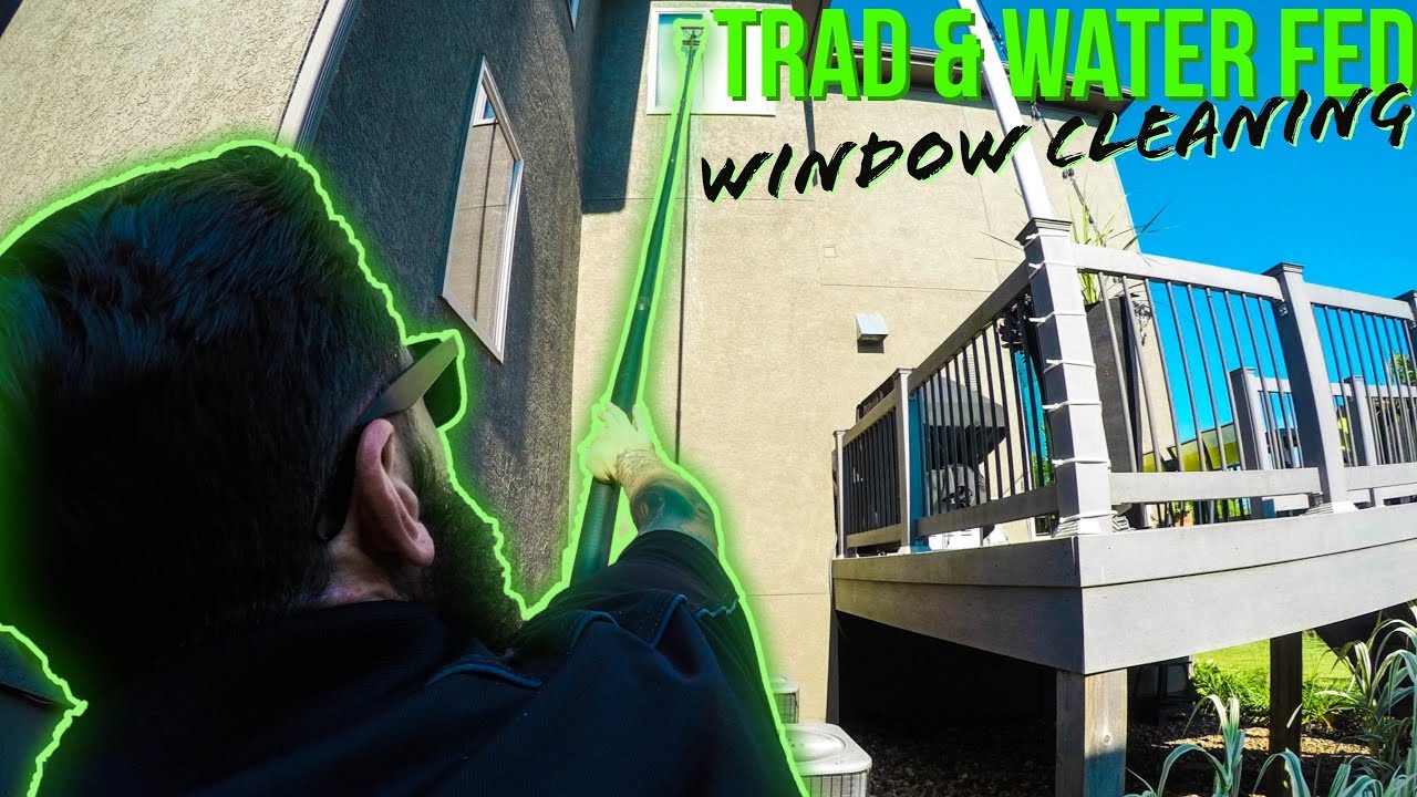 Residential Cleaning Tips | Traditional & Water Fed - YouTube