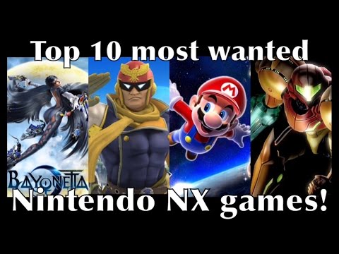 Top 10 Most Wanted Nintendo NX Games! - YouTube