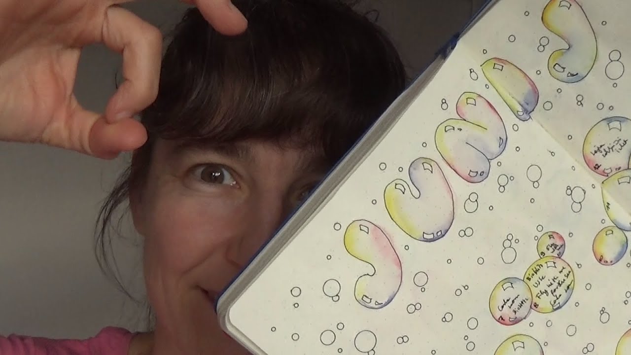 Bubble June Bullet Journal - YouTube