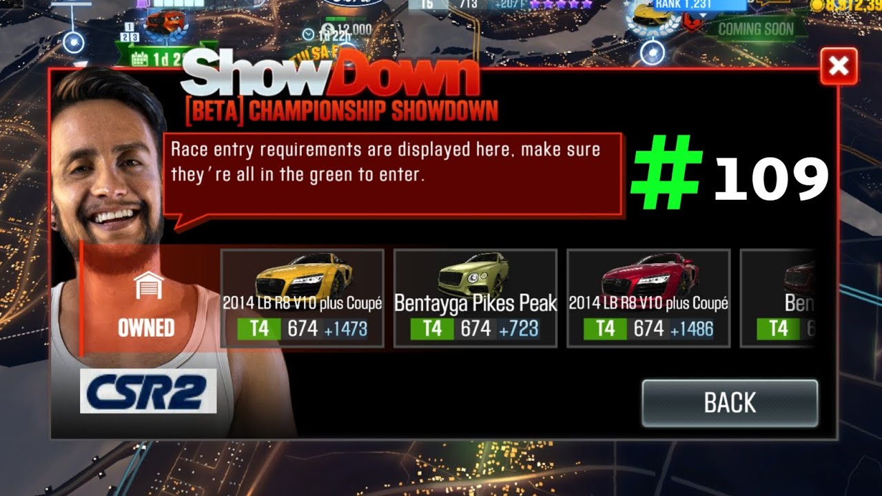 CSR Racing 2 | Championship Showdown | Top 4 Fastest Cars to use in ...