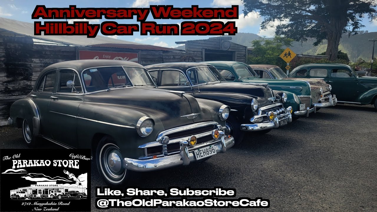 Anniversary Weekend Hillbilly Car Run 2024 - YouTube