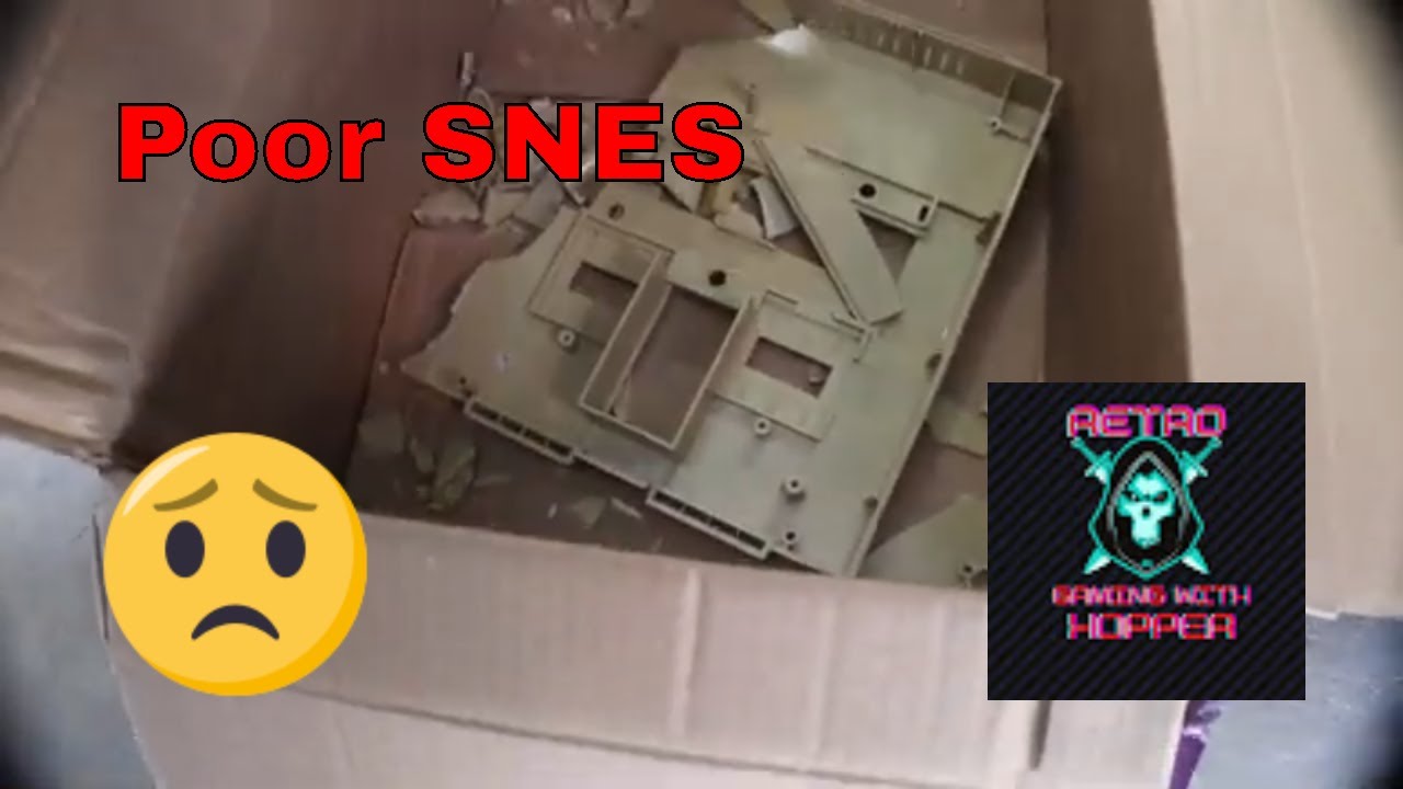 Damaged SNES / Look What Happened To My Nintendo SNES - YouTube