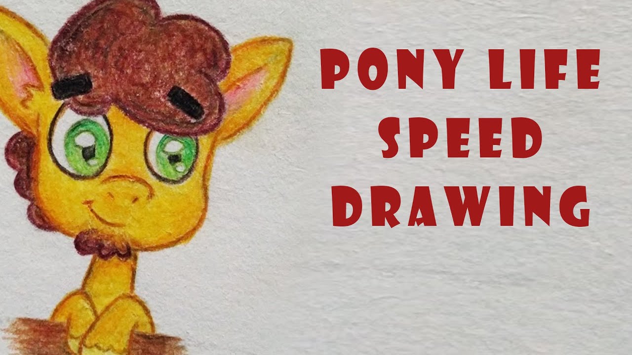 Speed Drawing My MLP OC - YouTube