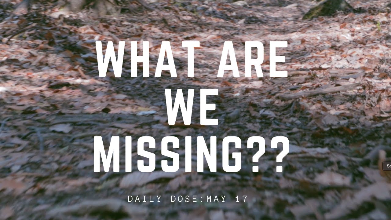 What are we missing? - YouTube