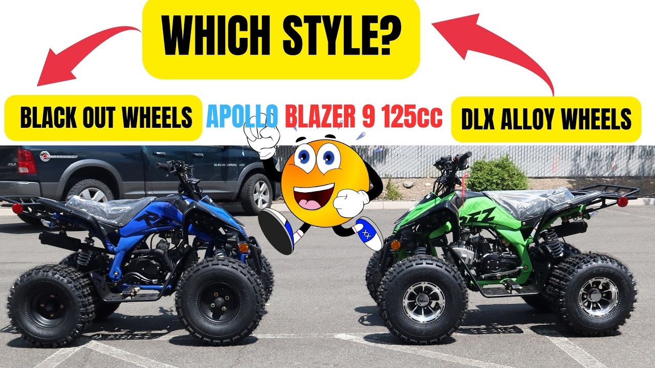 APOLLO DLX BLAZER 9 125 WITH ALLOY WHEELS OR BLACK WHEELS REVIEW - YouTube