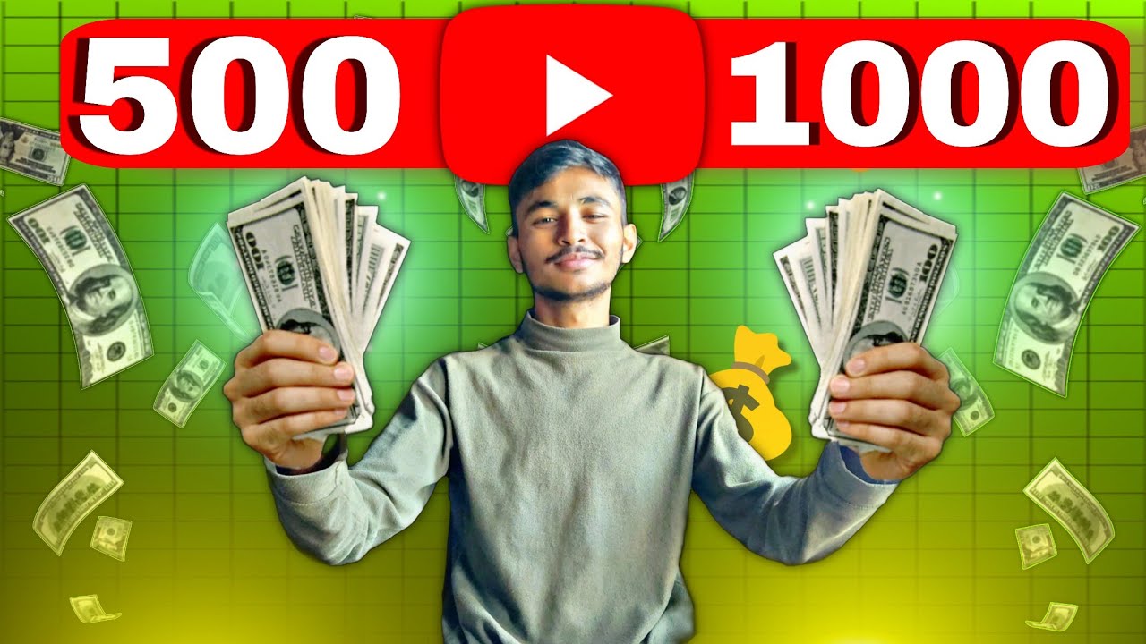 How Much Subscribers You need to Earn From YouTube. - YouTube