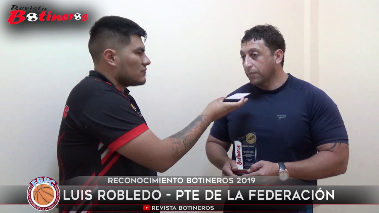 Luis Robledo, Pte de la Federación - YouTube