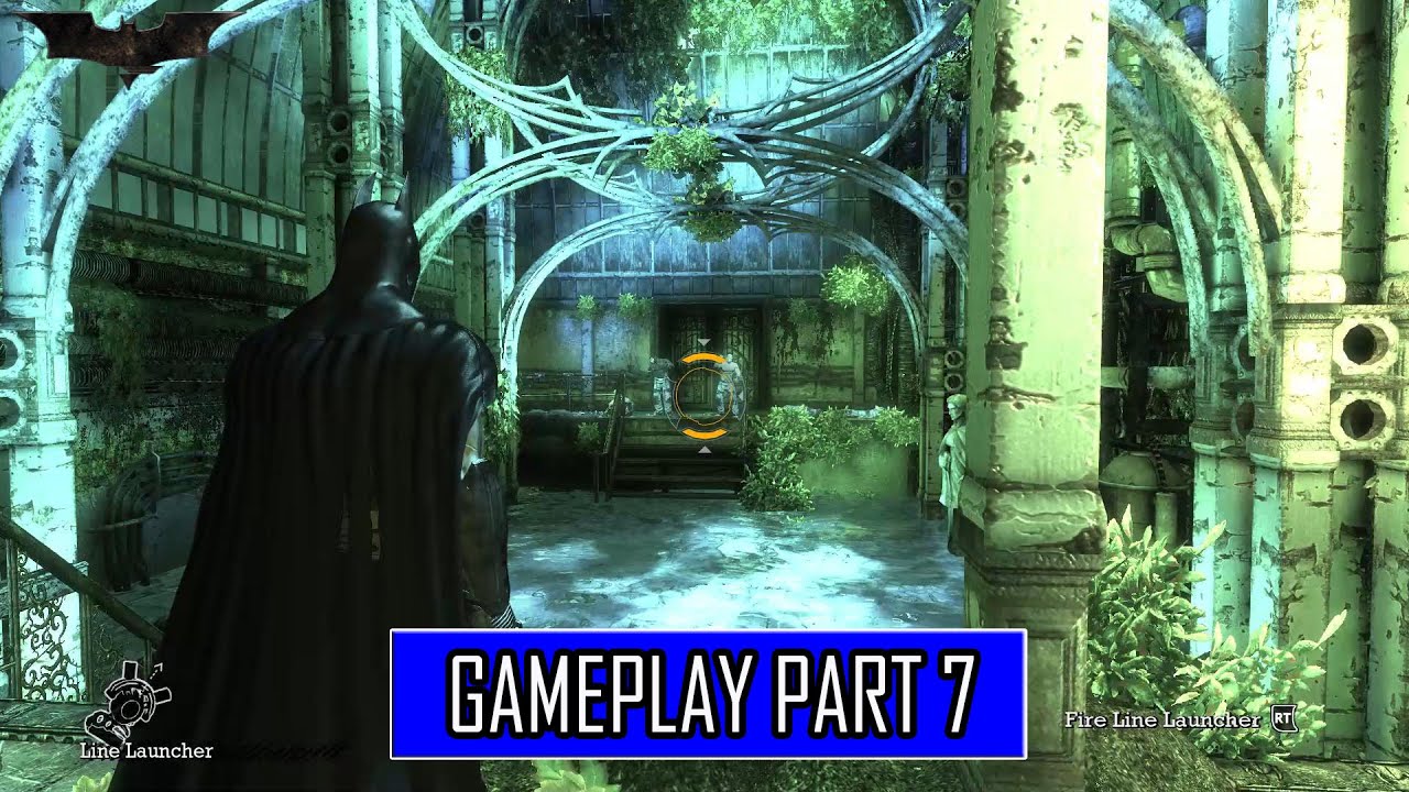 Batman arkham asylum part 7 GAMEPLAY Talk to Aaron Cash in the Arkham ...