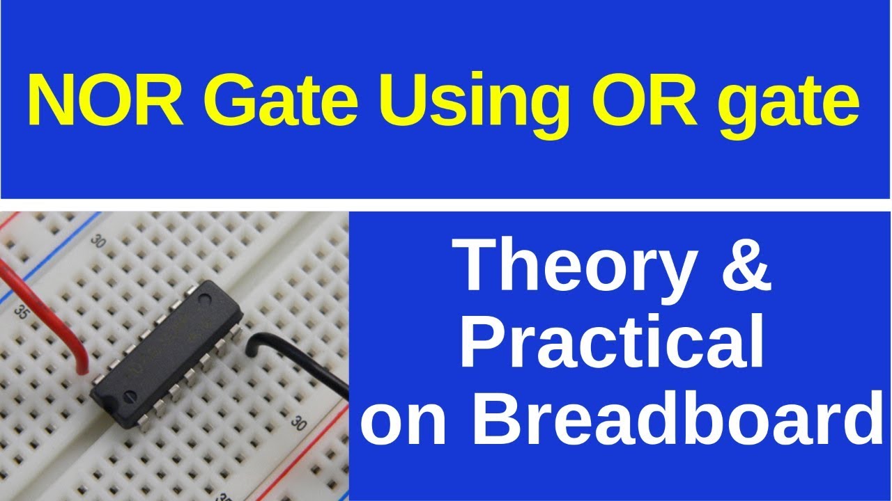 NOR Gate Using OR Gate YouTube nor-gate-using-or-gate-youtube