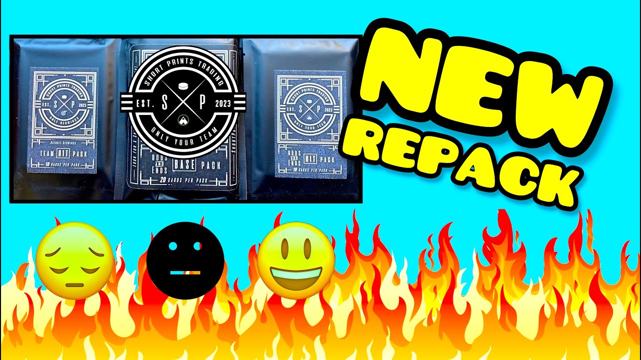 NEW REPACK! 2023 Short Prints Trading NHL Teams and Hit Packs Break ...