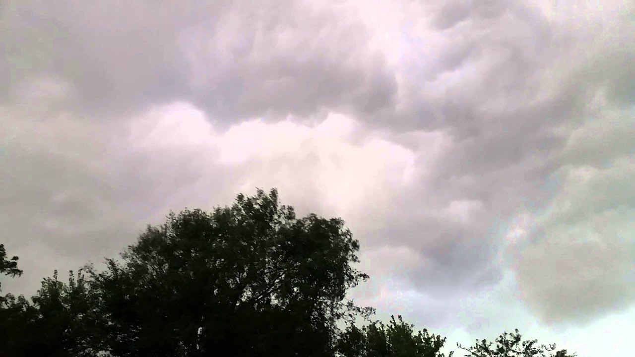 Rotation in the clouds tornado warning July 6,2015 - YouTube