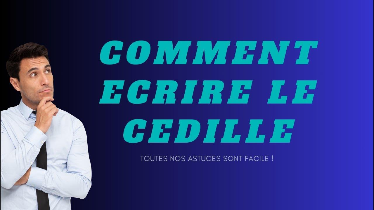 Comment écrire Le Ç Et ç(cédille Majuscule Et Minuscule ) - Youtube