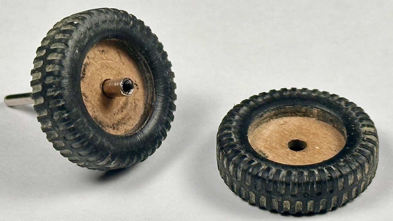 Look! It's PAPER - paper model of Willys Jeep - Tire Prototype - YouTube