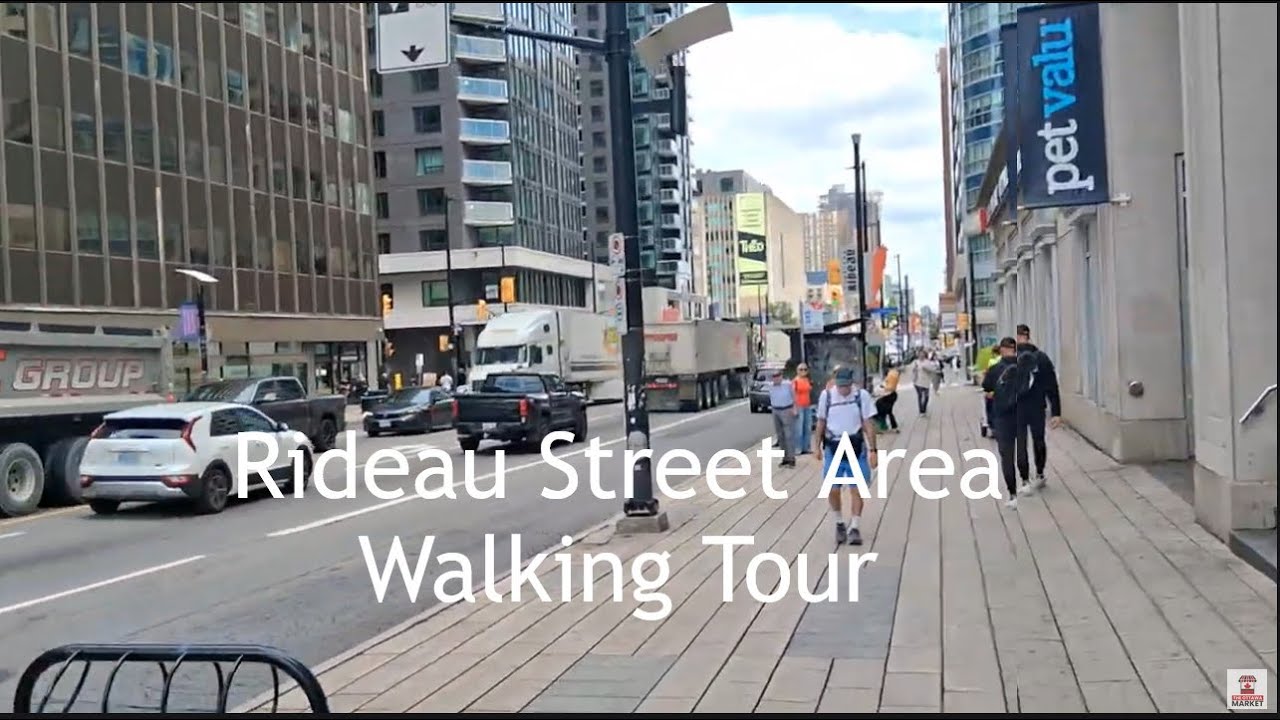 Downtown Ottawa: Street Walk | Rideau Street Area Tour (August 2025 ...