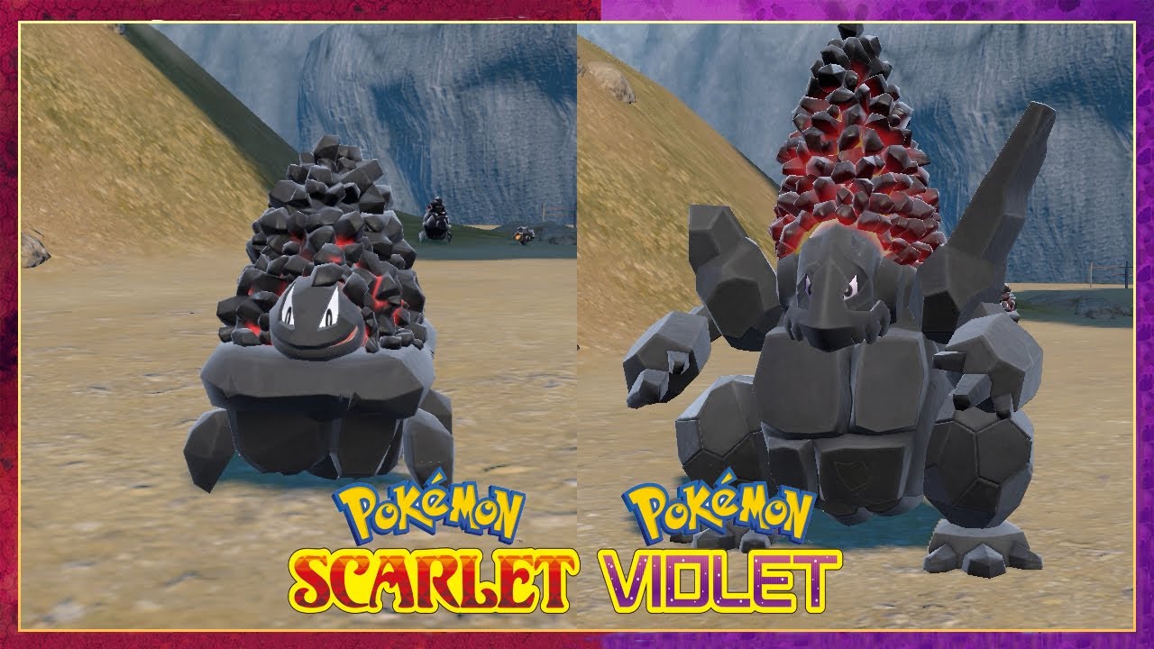 Pokemon Scarlet & Violet How To Evolve Carkol Into Coalossal - YouTube