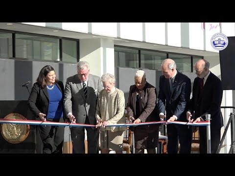 Ribbon Cutting for Sylvia H. Rambo United States Courthouse in ...