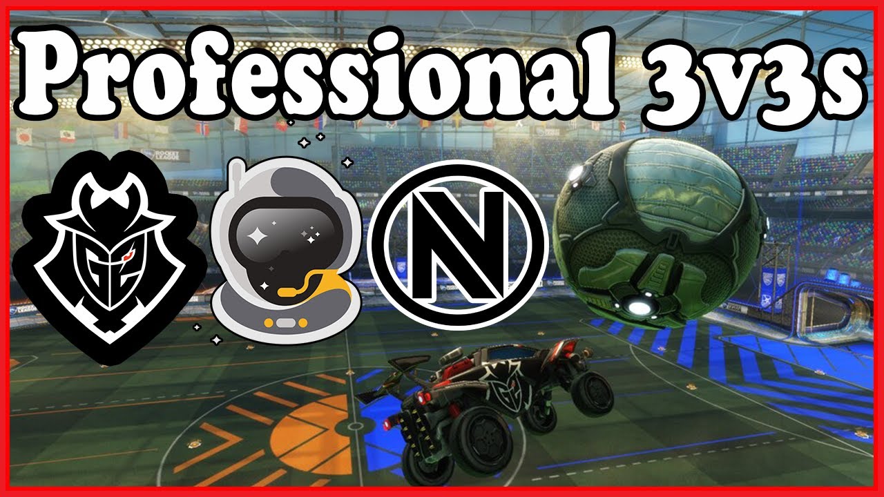 PLAYING WITH THE BEST RLCS PROS IN THE WORLD? | PRO 6 MANS - YouTube