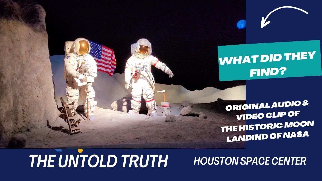 NASA Reveals the Original Audio & Video clip of historical moon landing ...