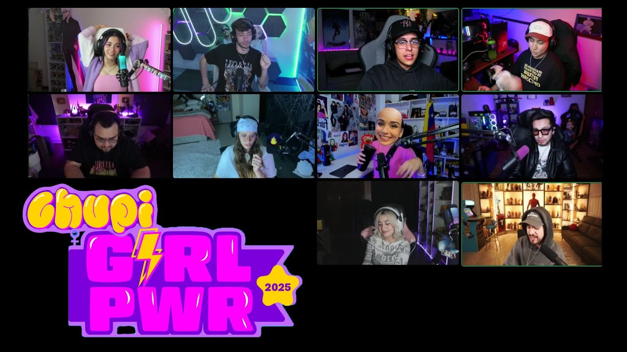 Chupistream post evento GRL PWR 2025 | Girl Power Invitacional (Feirly ...