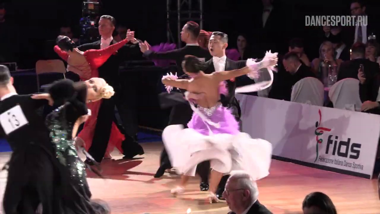 Qiu Yuming - Wei Liying CHN, Tango, WDSF World Open Standard 2019 - YouTube