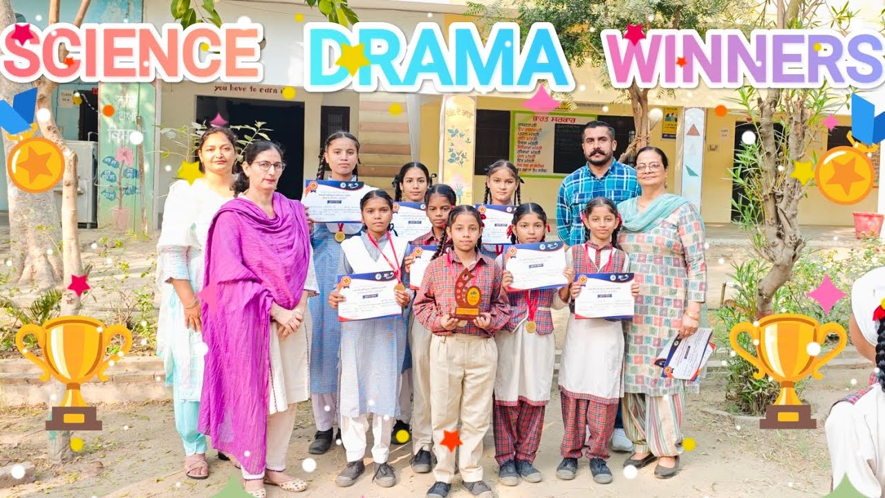 Science Drama Competition Winners. 🏆🏅🎊 Govt. Sen. Sec. School, SAUJA ...
