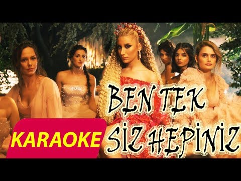 İrem Derici - Ben Tek Siz Hepiniz KARAOKE (Berkay YILDIZ)