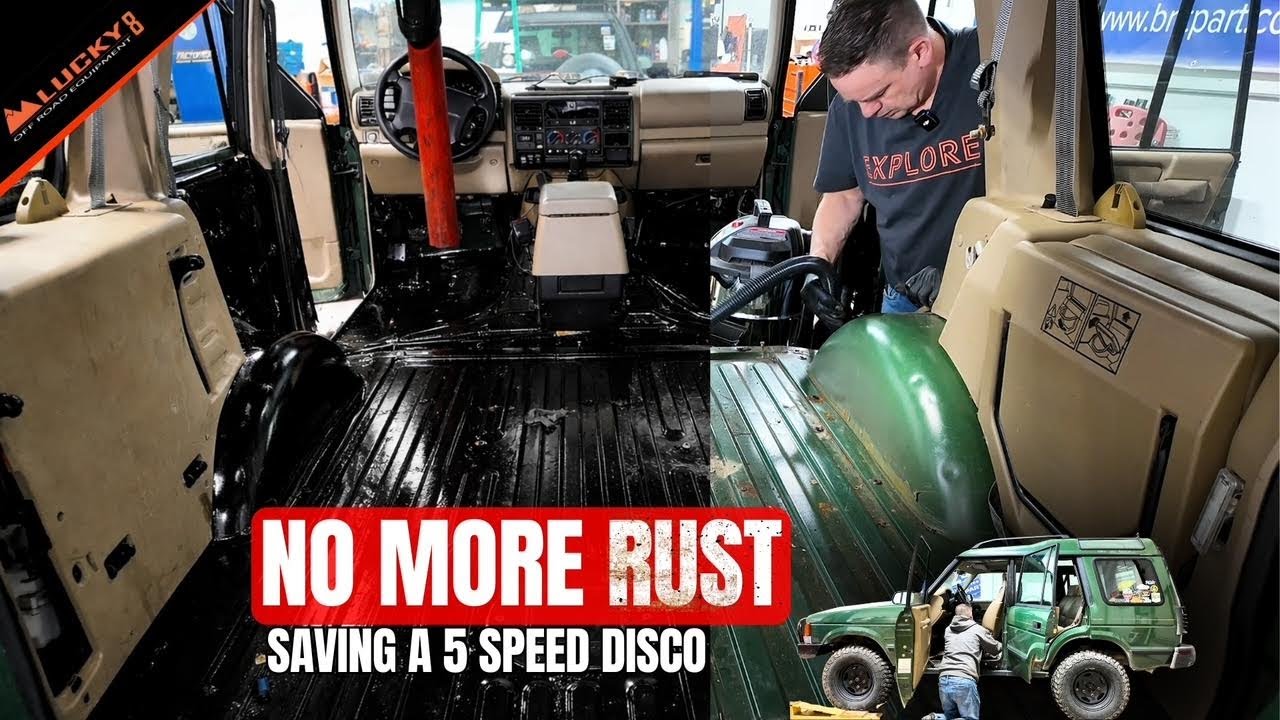 Discovery 1 Interior Teardown and Rust Proofing - YouTube