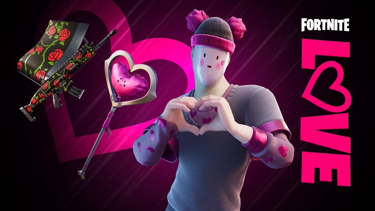 Fortnite Item Shop *NEW* PINKIE SKIN! HEAVY HEART PICKAXE! (February 12 ...