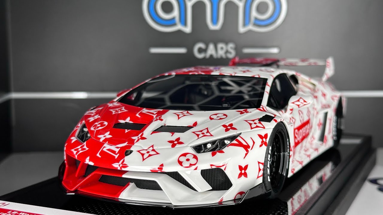 Lamborghini Huracan LV Silhouette Louis Vuitton 1:18 - YouTube