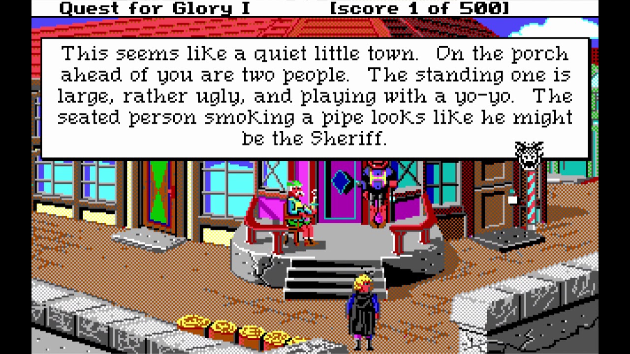 IGIG Play Quest for Glory EGA | Ep 1: How to Drink Your Dragon - YouTube