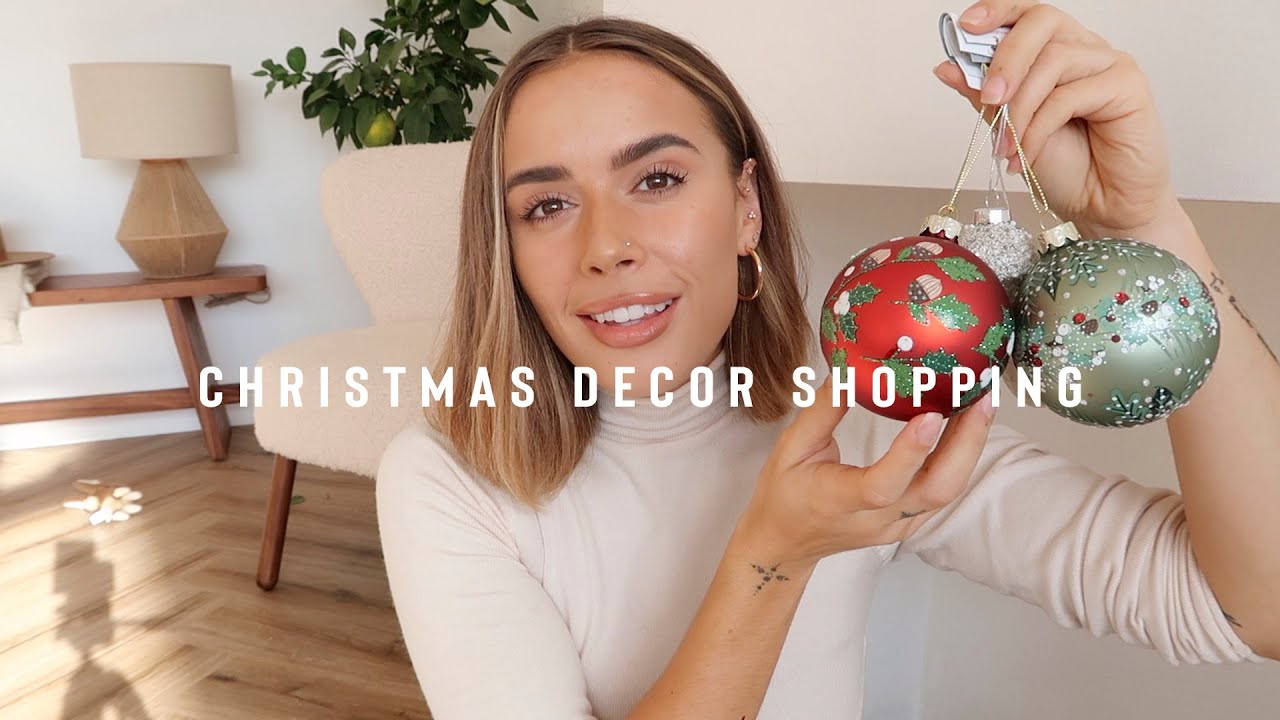 CHRISTMAS DECOR VLOG 2020 | COME SHOPPING WITH ME + HAUL | Suzie ...