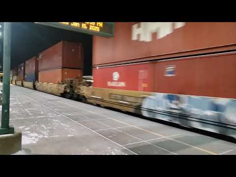 West Bound Stack Train BNSF # 6588 DPU BNSF # 9374 - YouTube